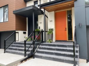 Professional Front Porch Railings Aurora | Terrace Aluminum Railings