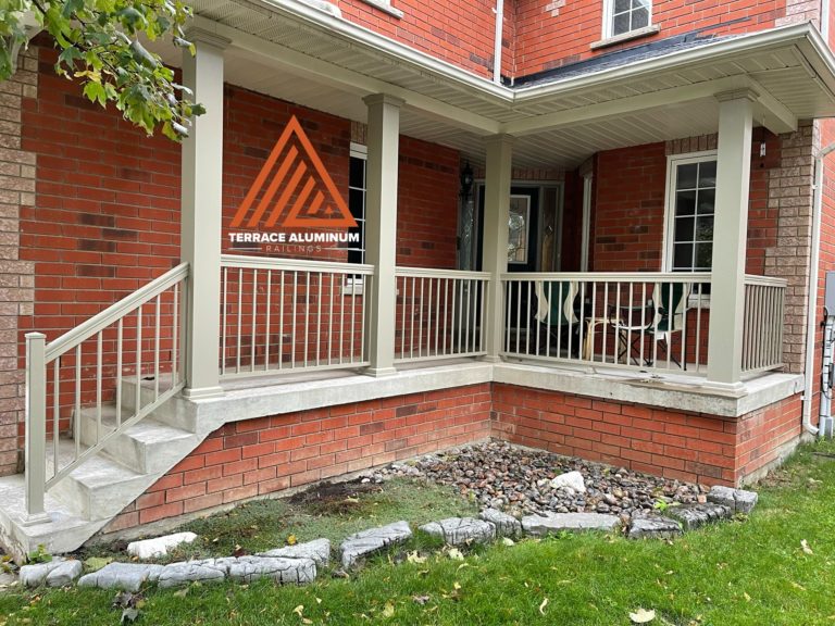 RESIDENTIAL ALUMINUM RAILINGS - Terrace Aluminum Railings