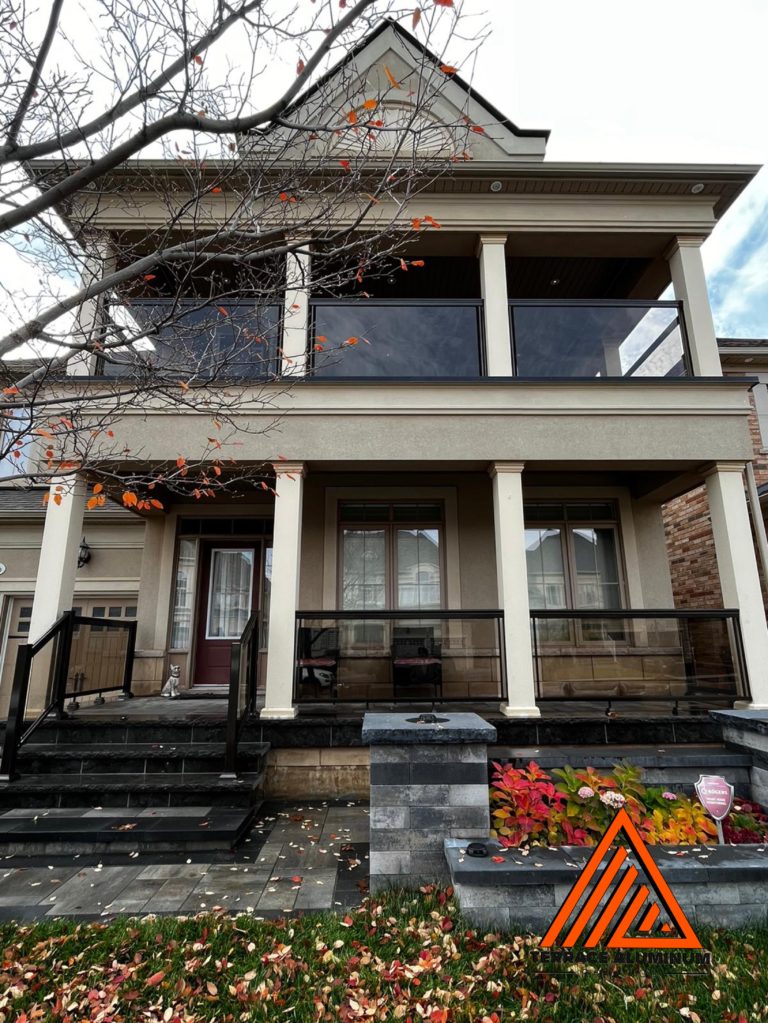 RESIDENTIAL ALUMINUM RAILINGS - Terrace Aluminum Railings And Masonry