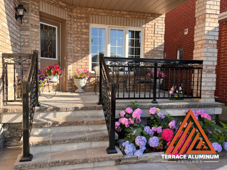 ALUMINIUM RAILINGS - Terrace Aluminum Railings And Masonry