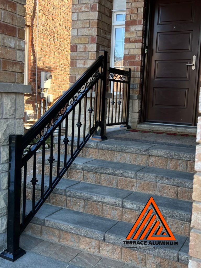 BLACK ALUMINUM RAILING - Terrace Aluminum Railings