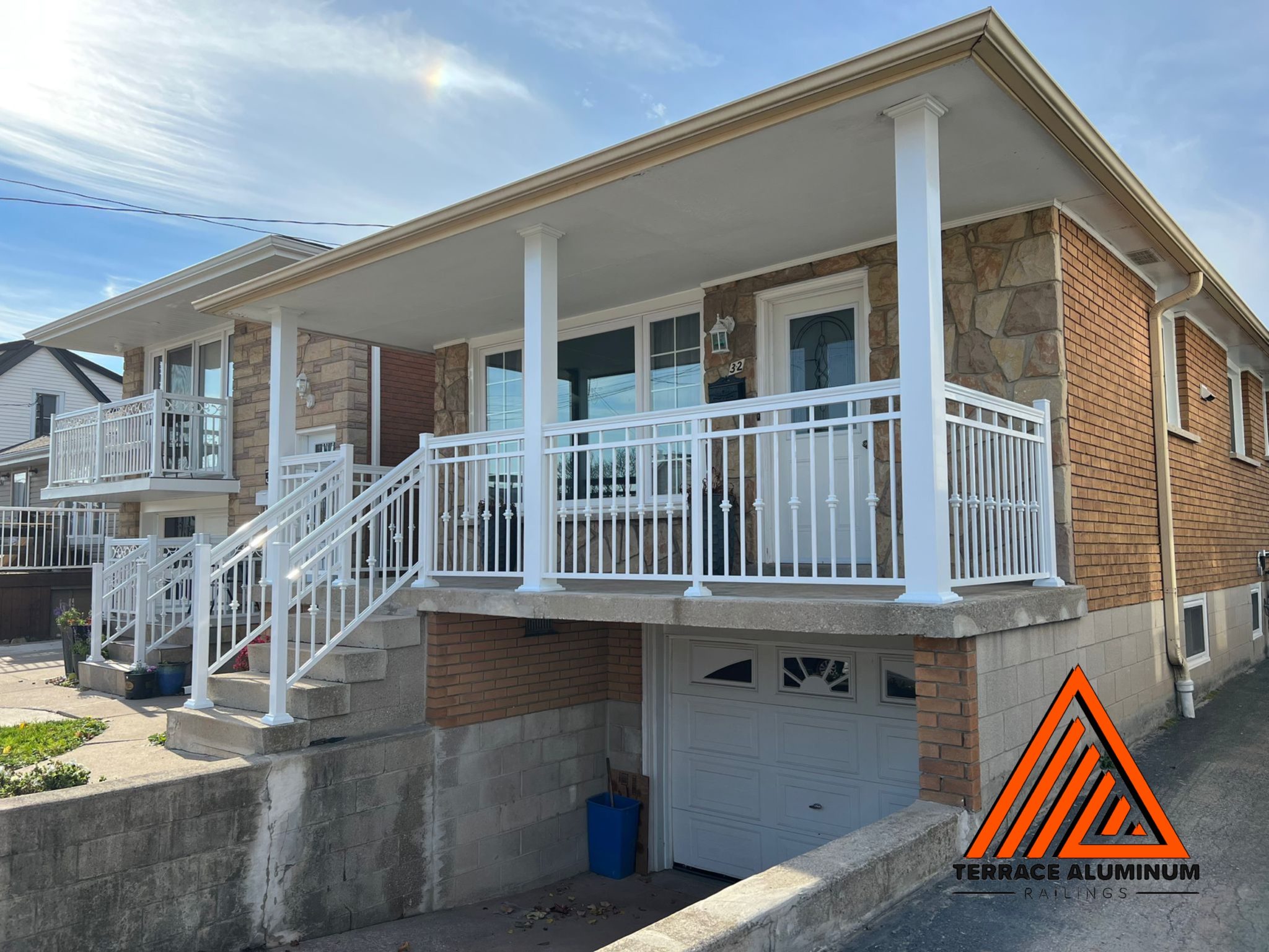 ALUMINIUM RAILINGS - Terrace Aluminum Railings And Masonry