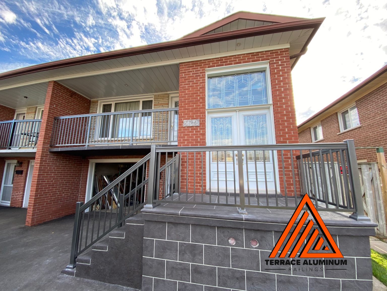 ALUMINIUM RAILINGS - Terrace Aluminum Railings And Masonry