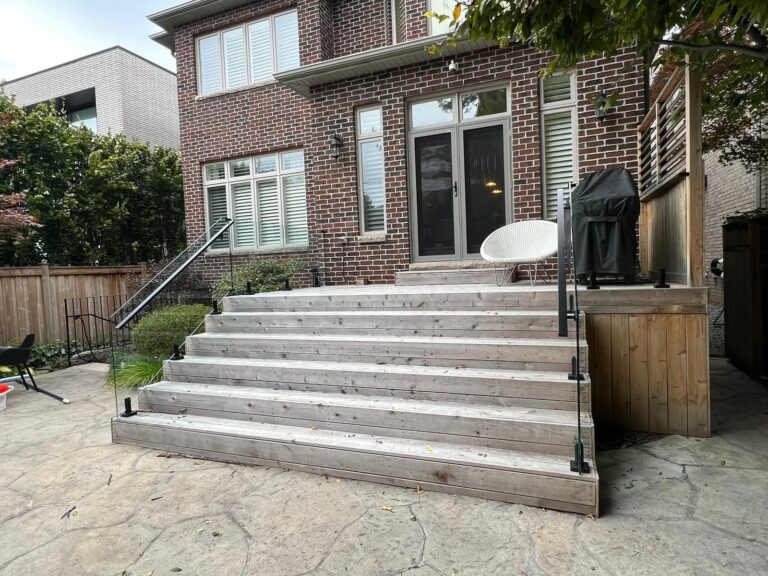 FRAMELESS GLASS RAILING - Terrace Aluminum Railings And Masonry